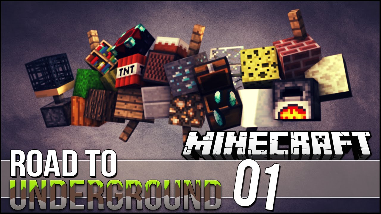 #1 Minecraft: Road to Underground - Voila l'idée - YouTube