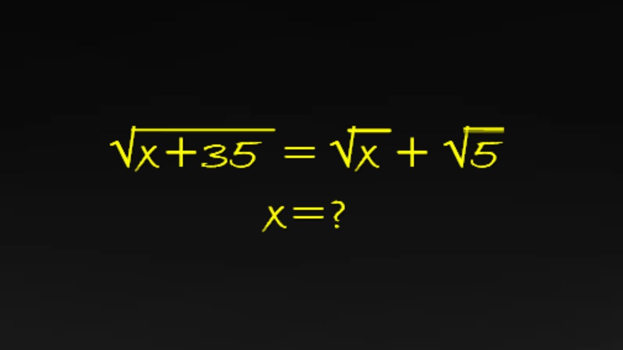 Canada ┃A Nice Algebra Problem┃ Math Olympiad┃ Math Problems - YouTube