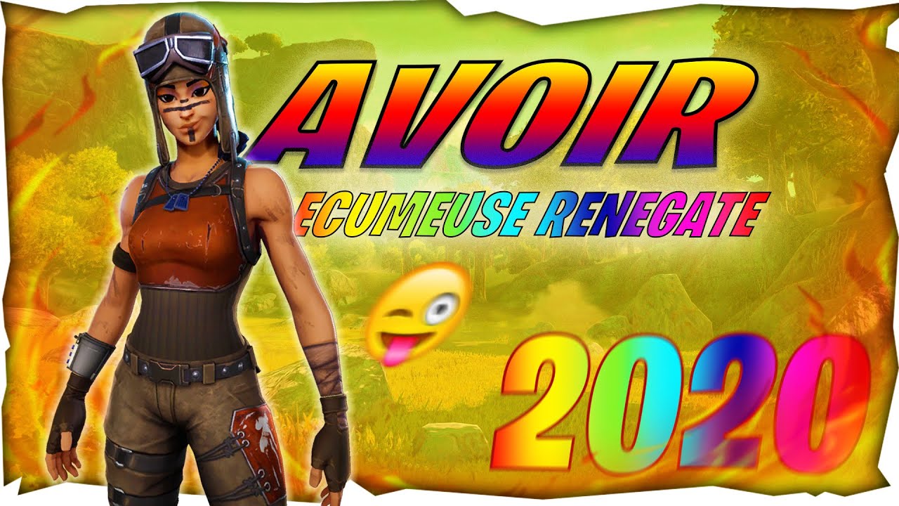COMMENT AVOIR ECUMEUSE RENEGATE EN 2020 ! - YouTube