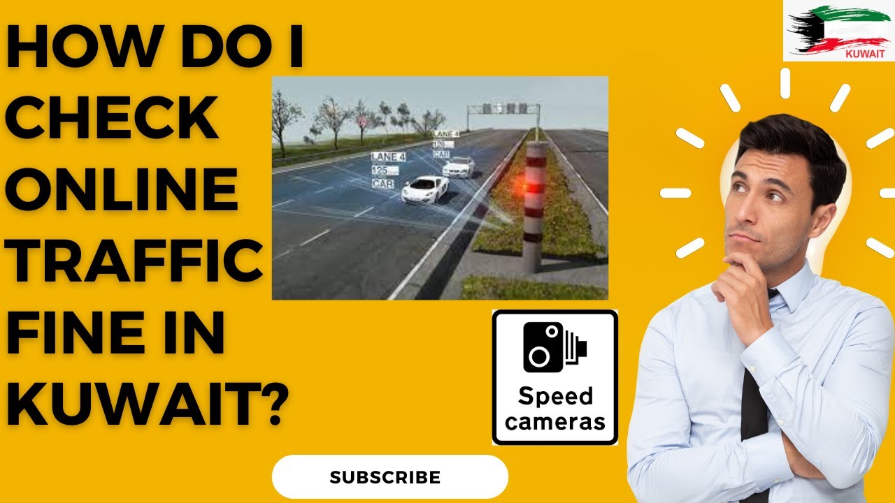 How to check online fine in kuwait @navinbhasme #trafficfines #kuwait # ...