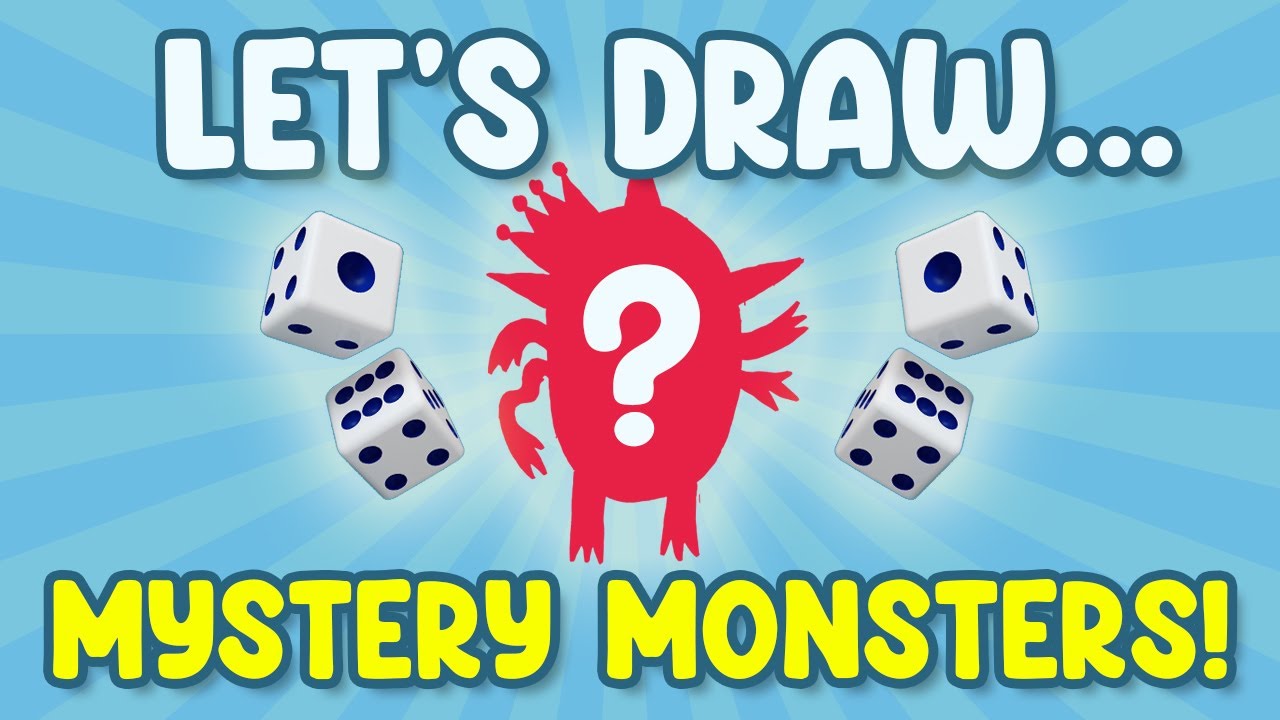 Let's Draw... Mystery Monsters! - YouTube