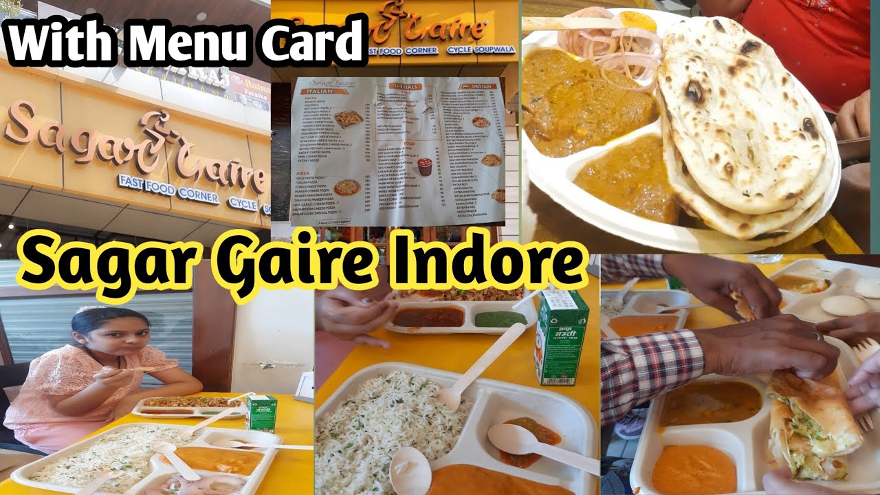 Sagar Gaire Indore|Best street food places in Indore |A Cycle soup wala ...