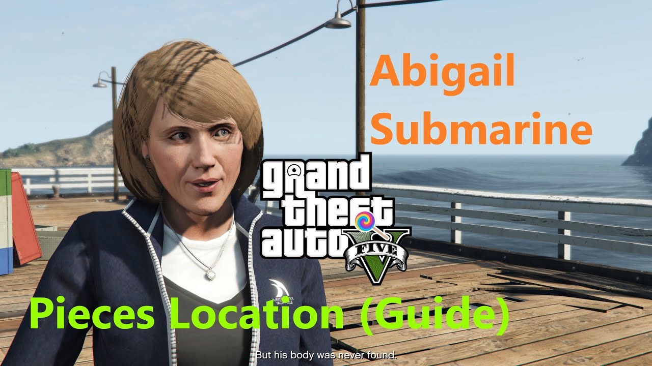 GTA 5: Submarine Pieces Location Guide | Story Mode 2023 (Death at Sea ...
