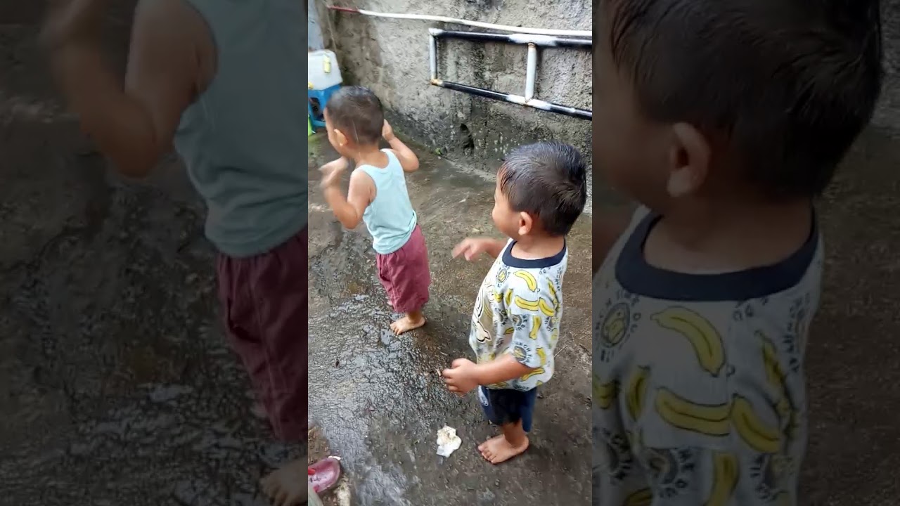 Mandi hujan - YouTube