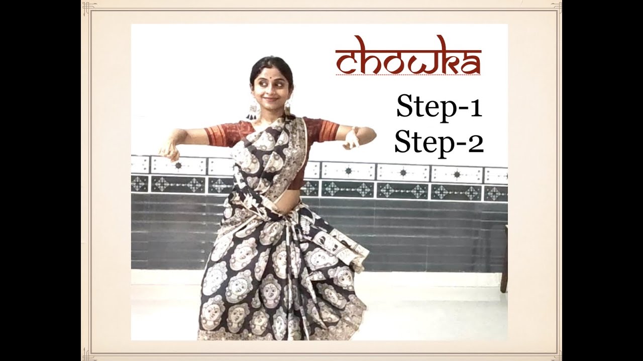 LESSON-5 | CHOWKA - Step 1 & 2 | Odissi Dance Basics | Tulika Tripathy ...