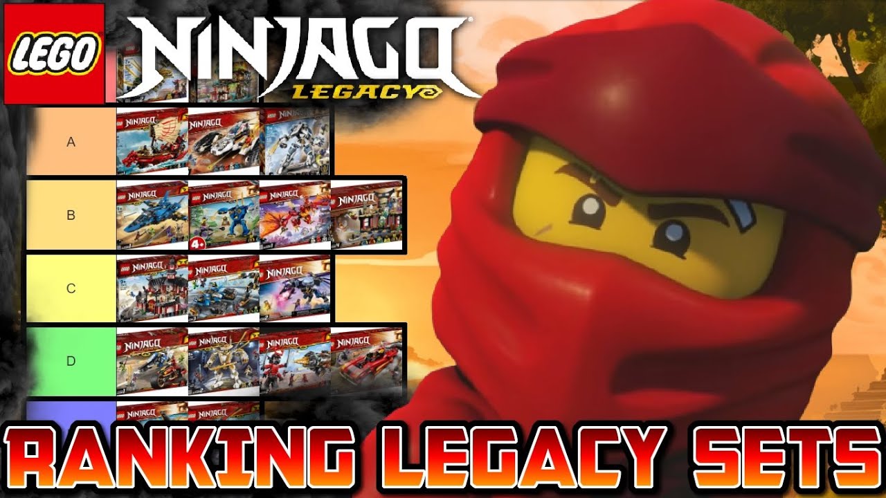 ALL 37 NINJAGO LEGACY SETS TIER LIST! 🐲 (Legacy Sets Ranked!) - YouTube