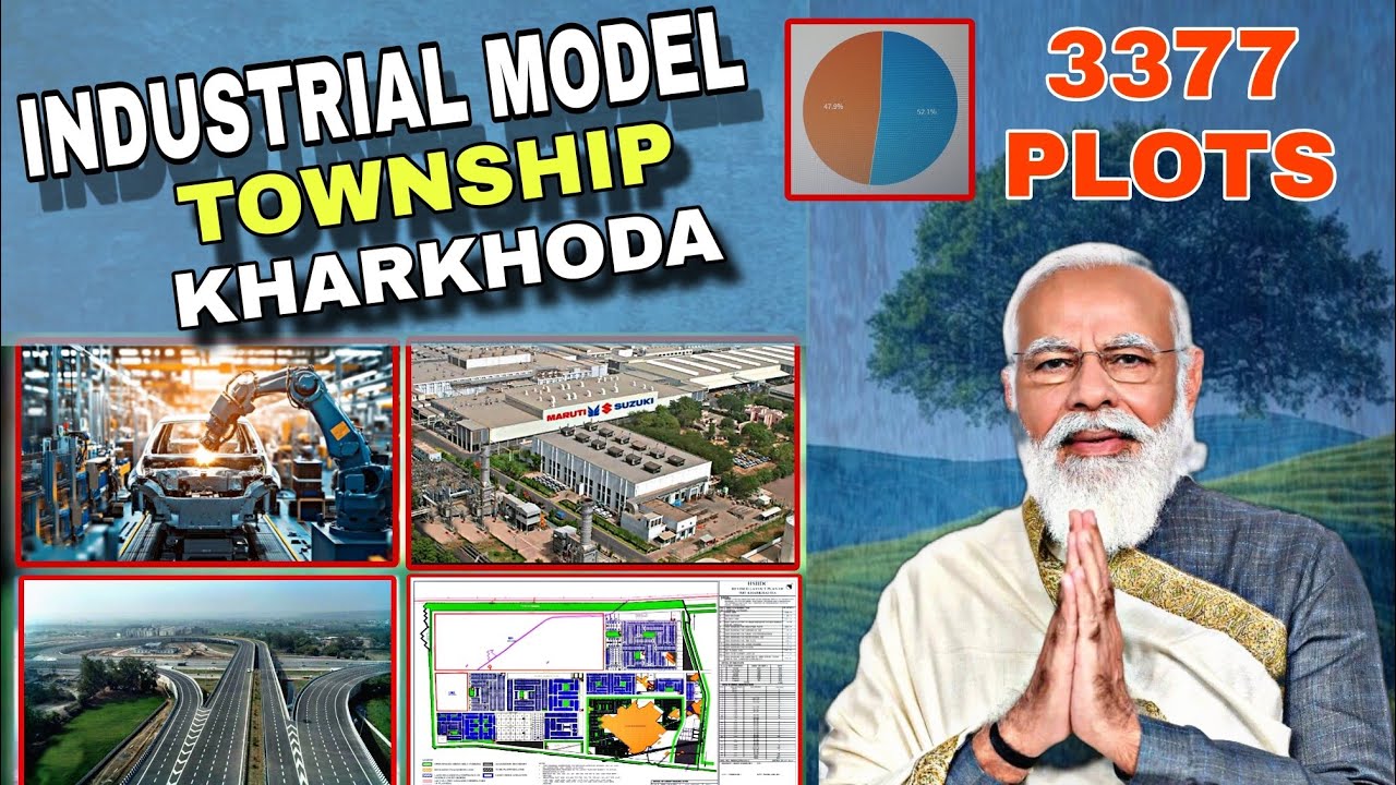 IMT KHARKHODA NEW UPDATE 3377 प्लॉट्स का क्या रहा || Industrial Model ...
