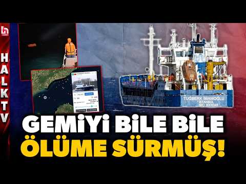 KAPTAN FACİAYI ÇAĞIRMIŞ! Silivri'deki gemi kazasında neler ortaya çıktı neler! Ağzınız açık kalacak!