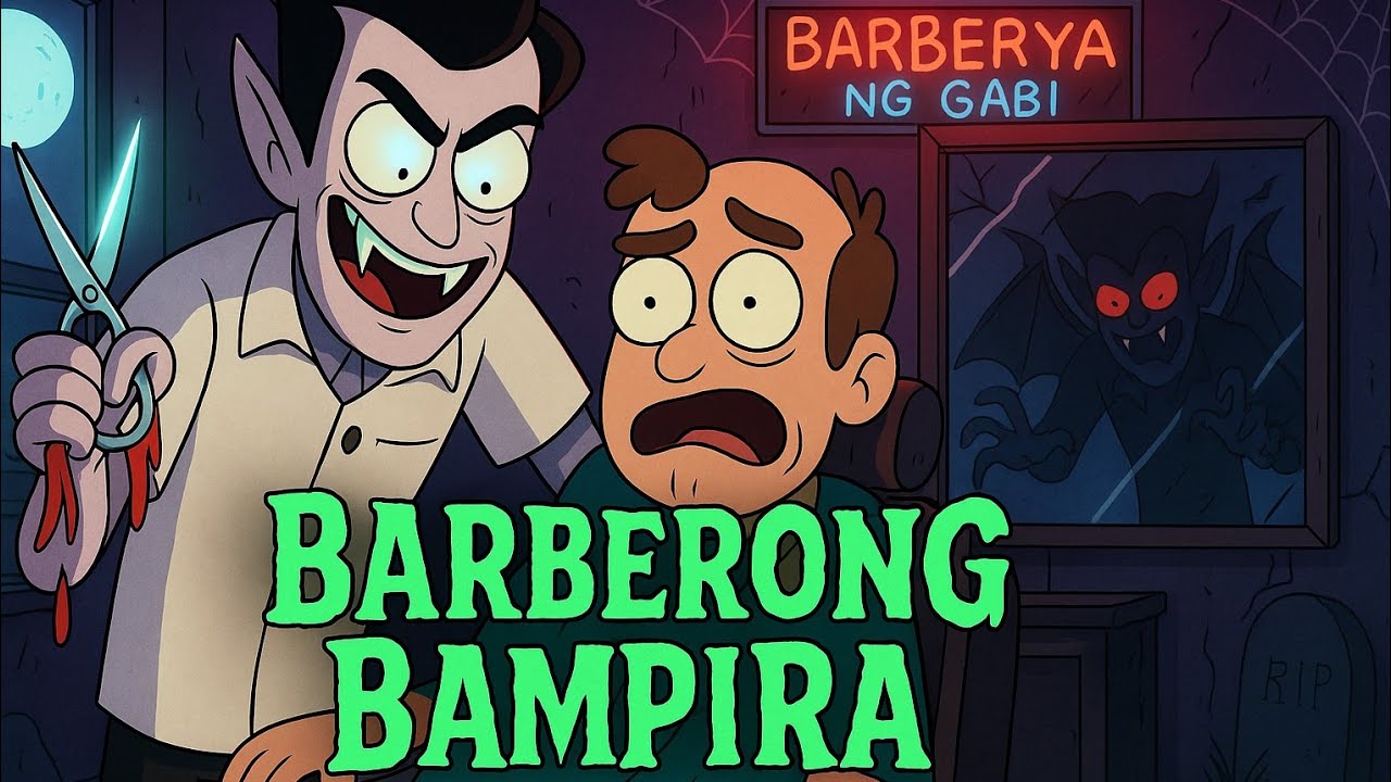 Barberong Bampira / Animated Vampire Horror Story - YouTube