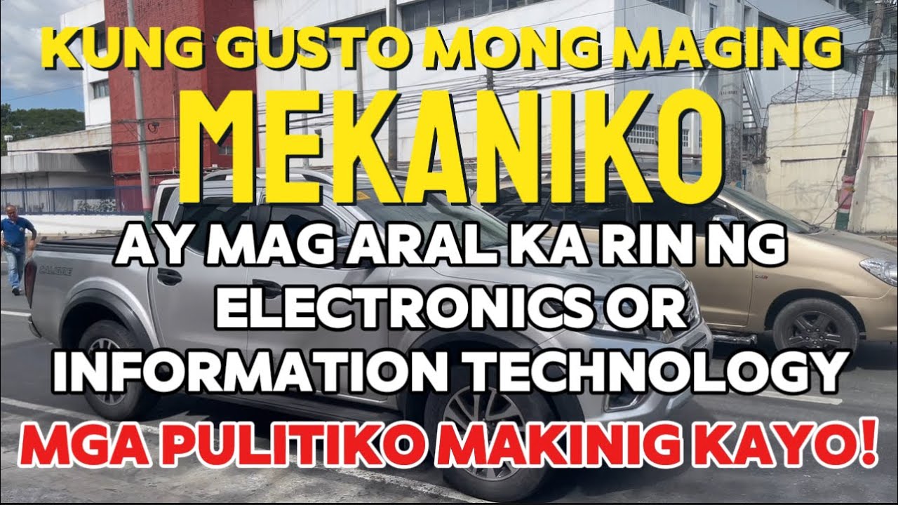 DAPAT ITAAS ANG KAALAMAN NG MGA MEKANIKO PARA MAKAPAGHANDA SA MGA ...