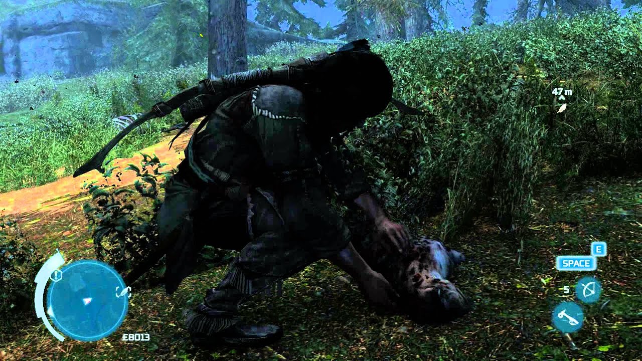 AC3 - Assassin`s Creed III -Single Player / Story mode - Bobcat hunt ...