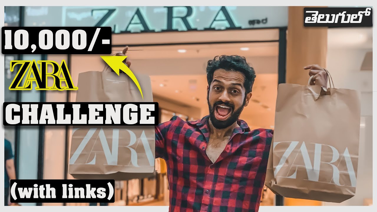 My 10,000/- ZARA Shopping Haul Challenge (With Links) - YouTube