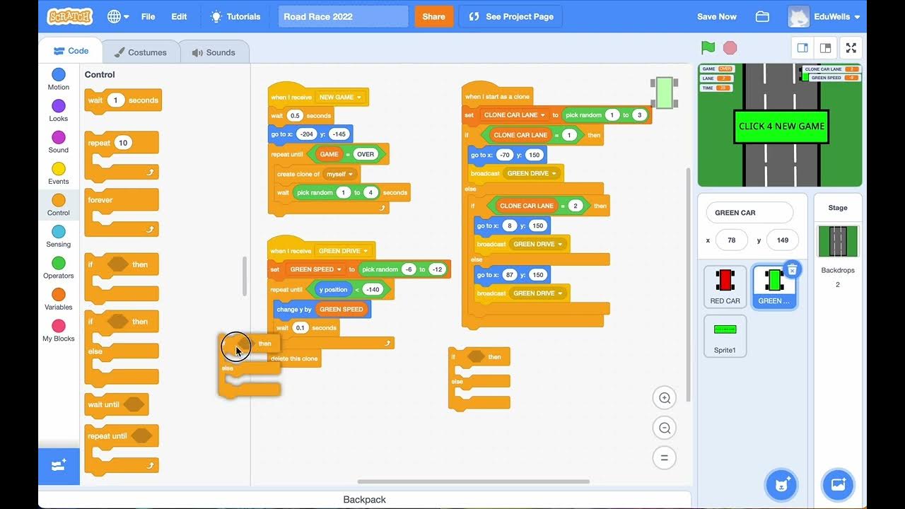 How to use CLONES in Scratch Games - YouTube