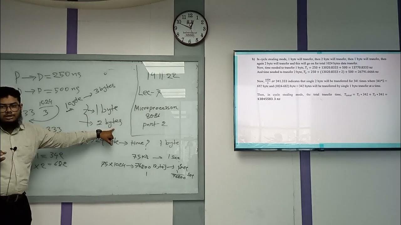 Microprocessor and Interfacing | Lecture-07| Part-2 | CSE | Nurul Islam | University of Scholars ...
