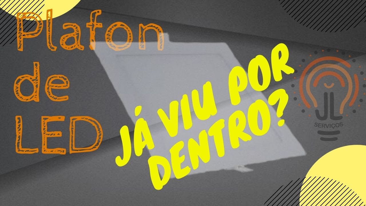 Você Sabe Como É Um Plafon ou Painel de LED Por Dentro????? - YouTube