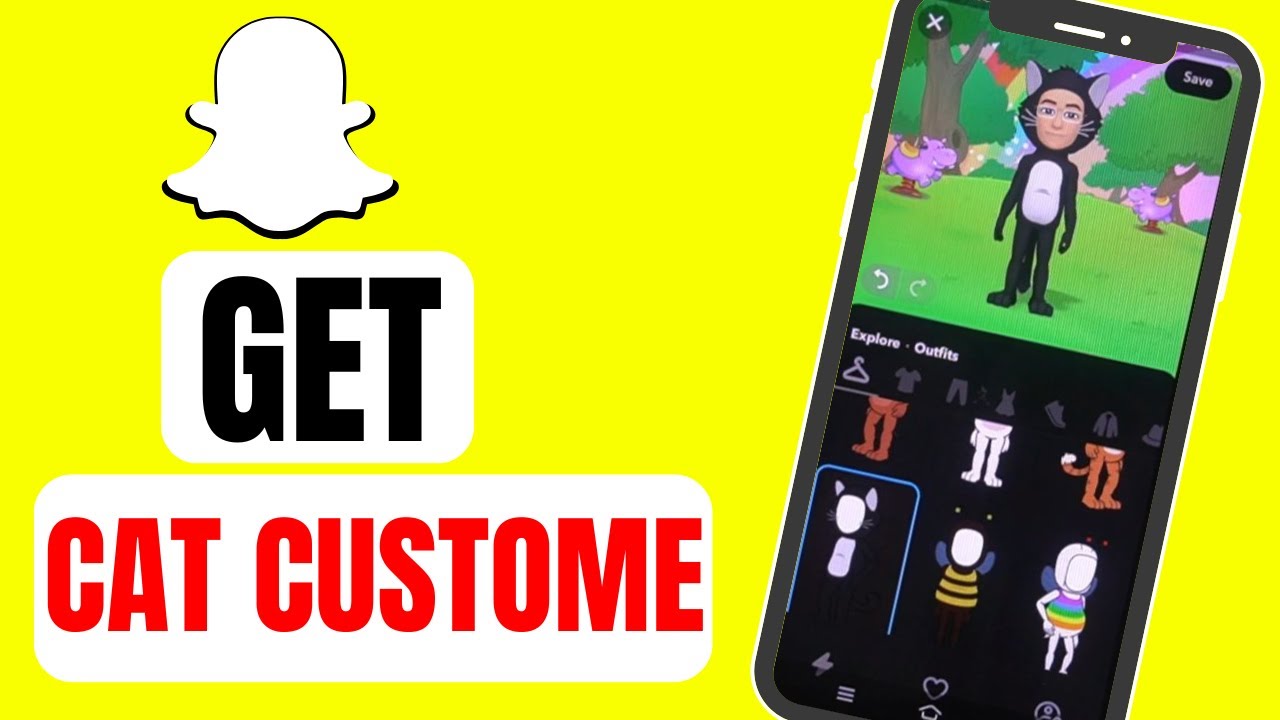 How to Get Cat Costume on Snapchat - YouTube