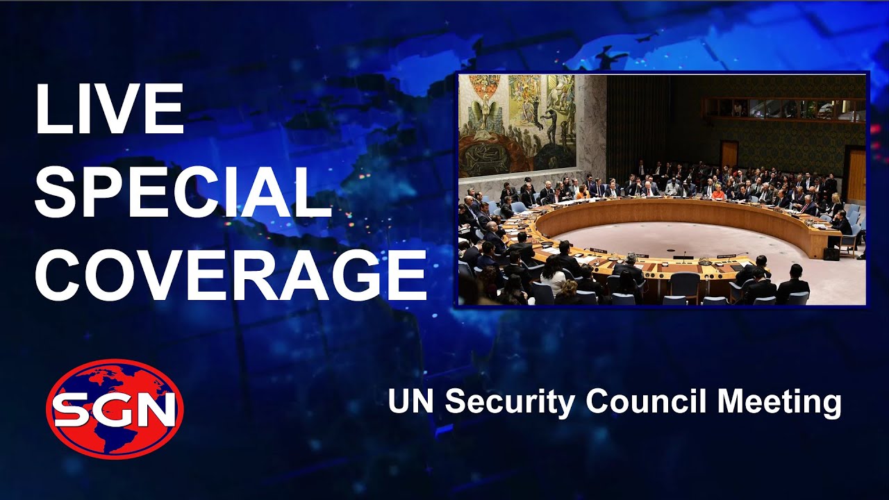 Live Coverage: UN Security Council holds meeting on threats to ...