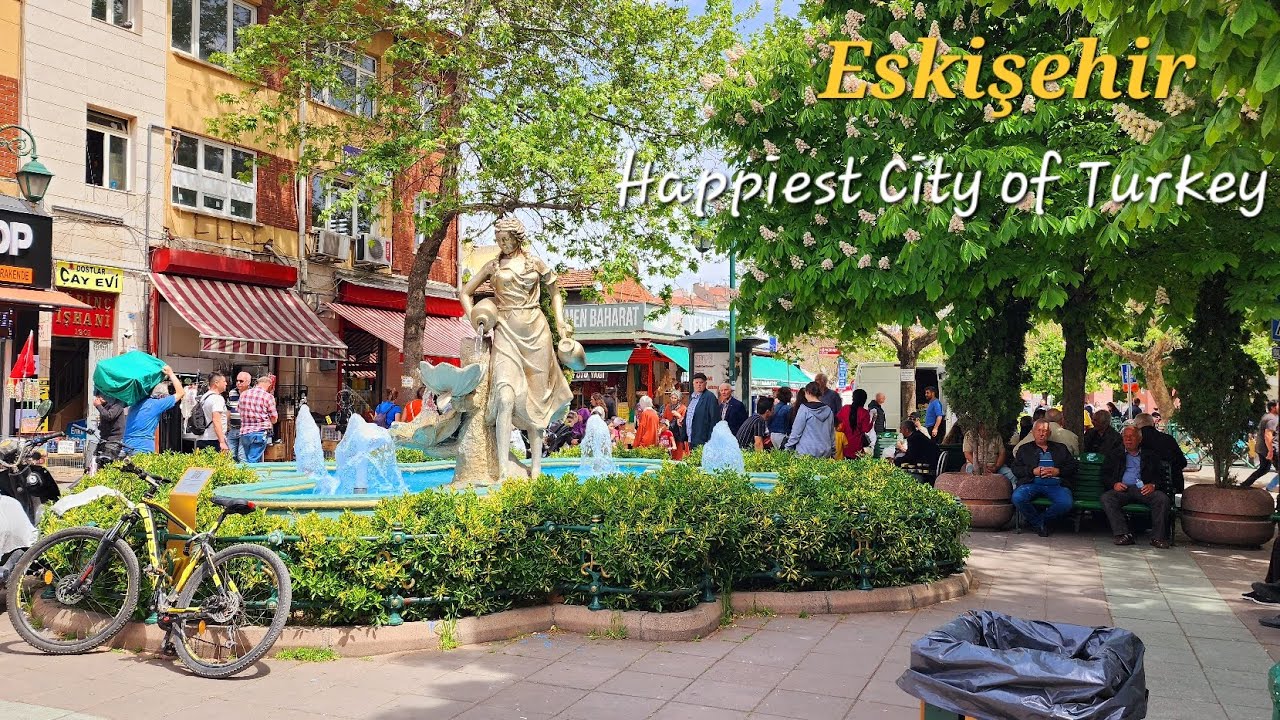 Eskişehir Turkey | Walking Tour | Busy day in Bazaar | Travel Turkey ...