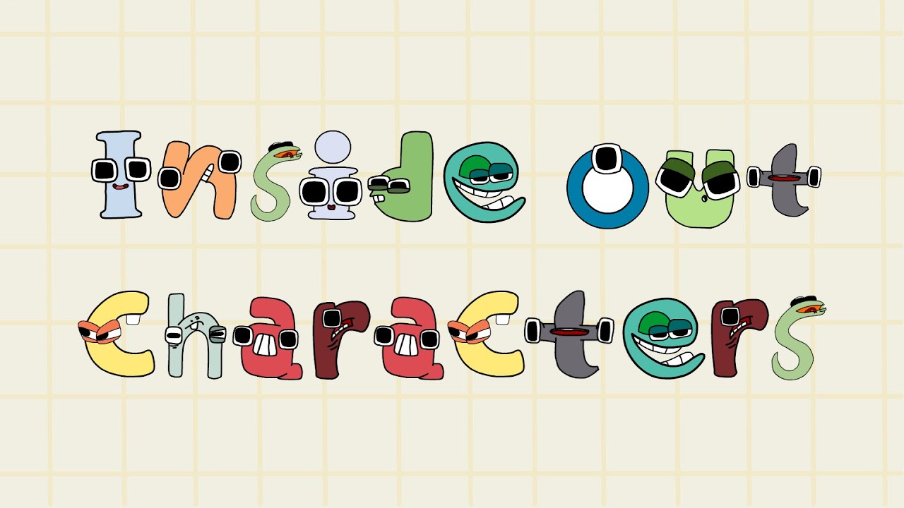 INSIDE OUT CHARACTERS | Alphabet Lore animation @Mike Salcedo @around ...