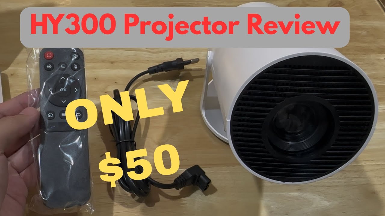 HY300 Projector Review | Better Than the Samsung Freestyle? - YouTube