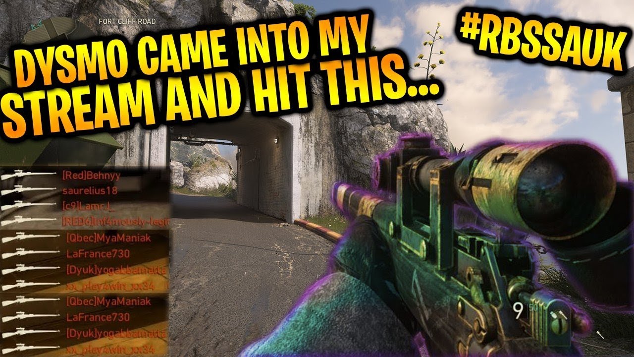 dysmo came to my stream and I HIT THIS!! #RBSauk - YouTube