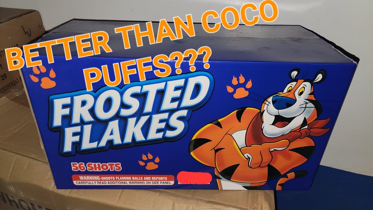 Frosted Flakes 56 Shots BIG AND LOUD - YouTube