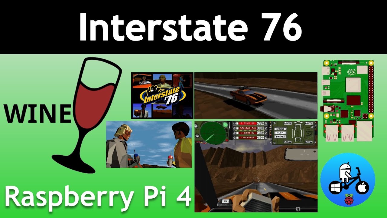 Interstate 76. The coolest game on the Pi. - YouTube