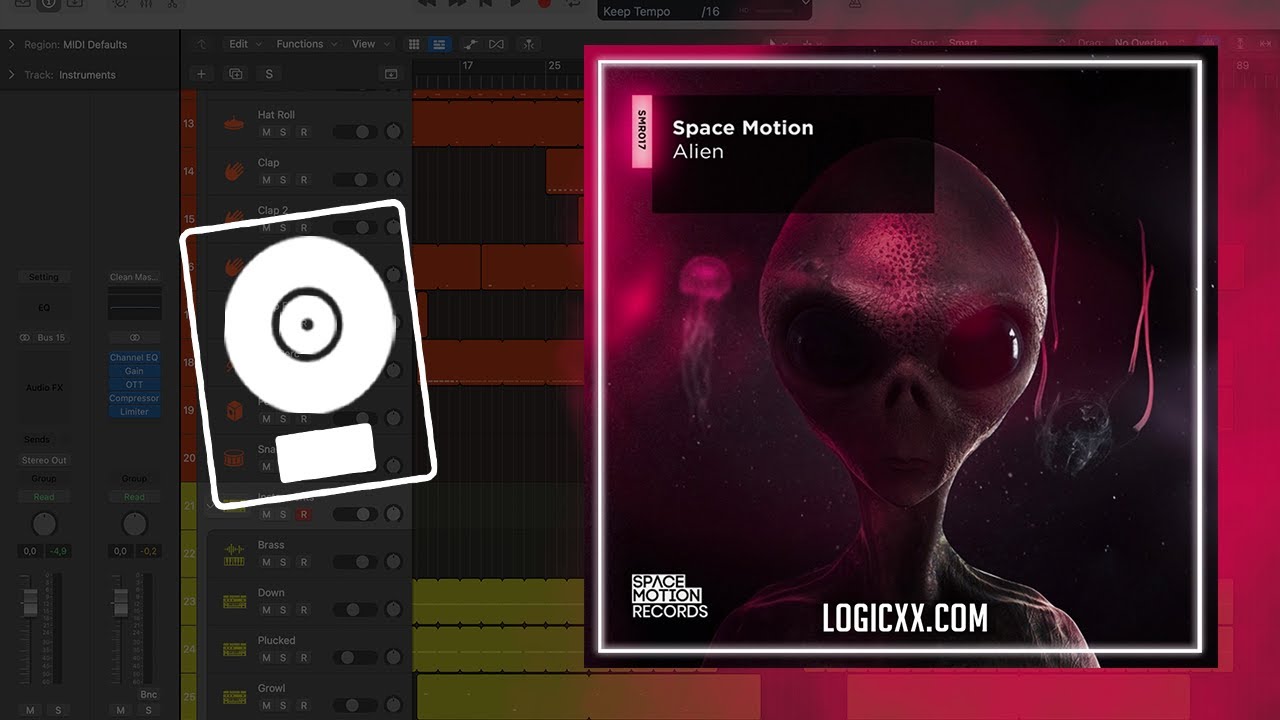 Space Motion - Alien (Logic Pro Remake) - YouTube