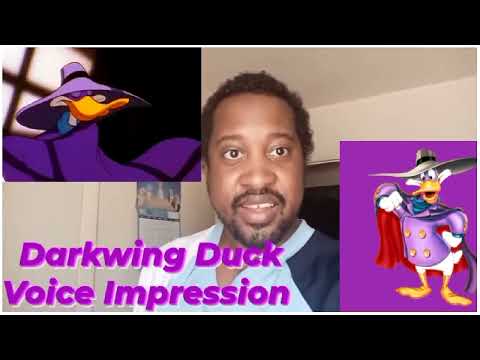 Darkwing Duck Voice Impression (DW) 🦆 - YouTube