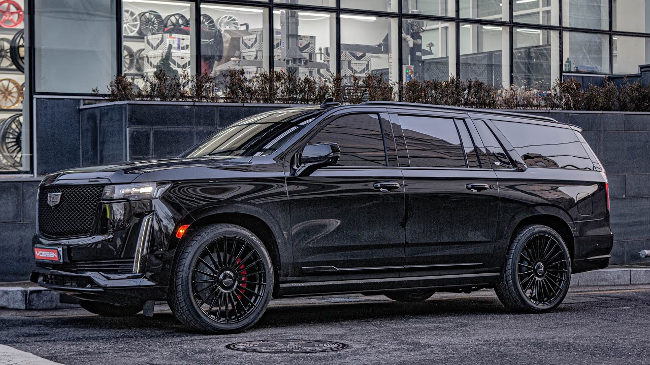 이번 컨셉은 올.블.랙 “에스컬레이드ESV” 캐딜락 브렘보 정품 브레이크 ”블랙 레드“ 조합 ! 이 영상 보시면 에스컬레이드 꼭 ...