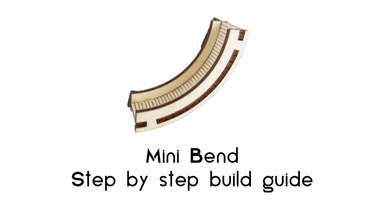 Mini Bend Build Guide | Infinity Trax - YouTube