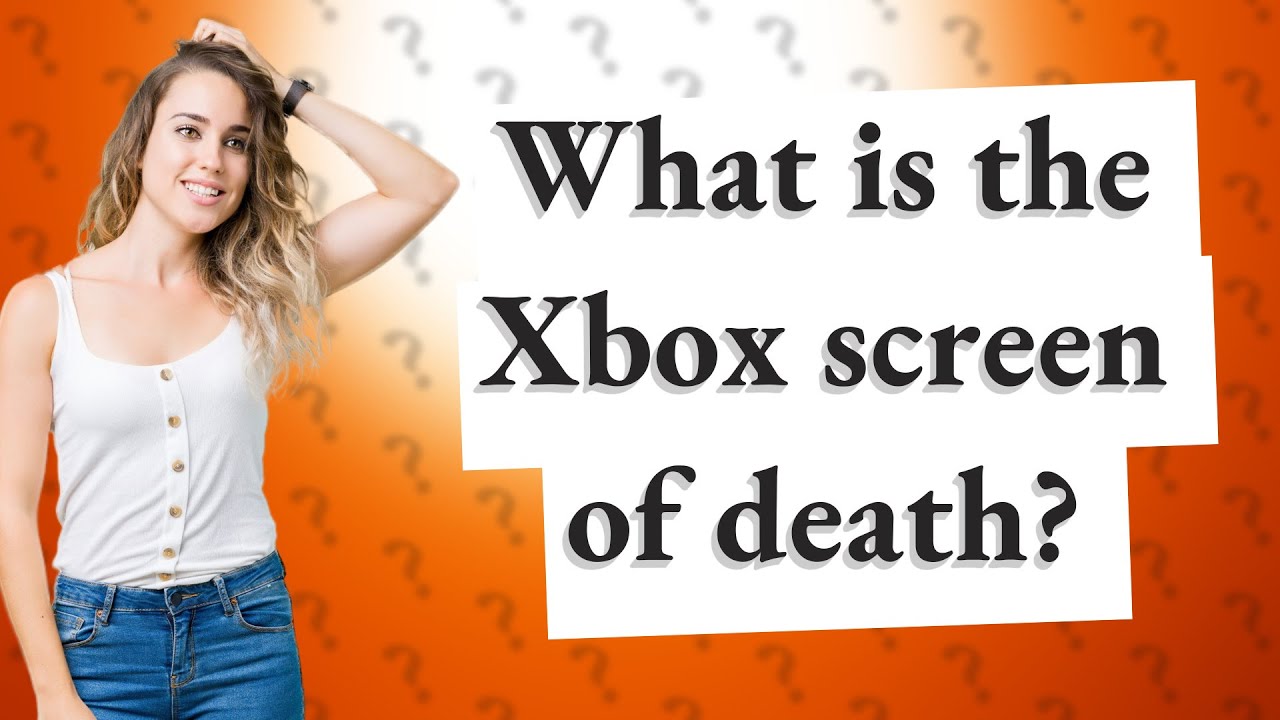 What is the Xbox screen of death? - YouTube