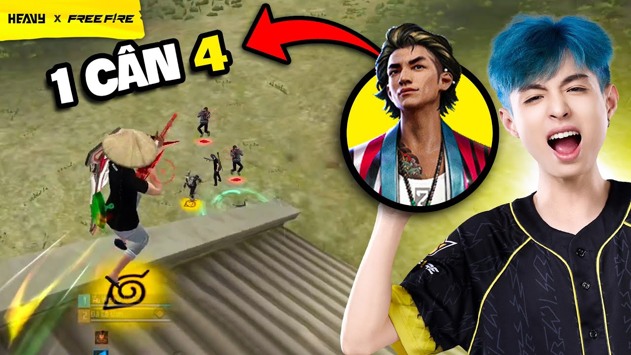 FREE FIRE: Đội Trưởng Khabi cầm Tatsuya mạnh đến mức 1 cân 4? | HEAVY ...