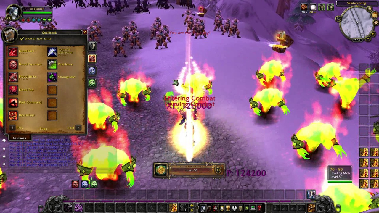 Anarchy wow lvling to 255 - YouTube