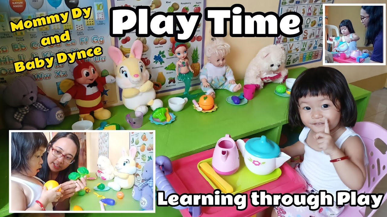 Play Time || Learning through Play with Mommy Dy and Baby Dynce. - YouTube
