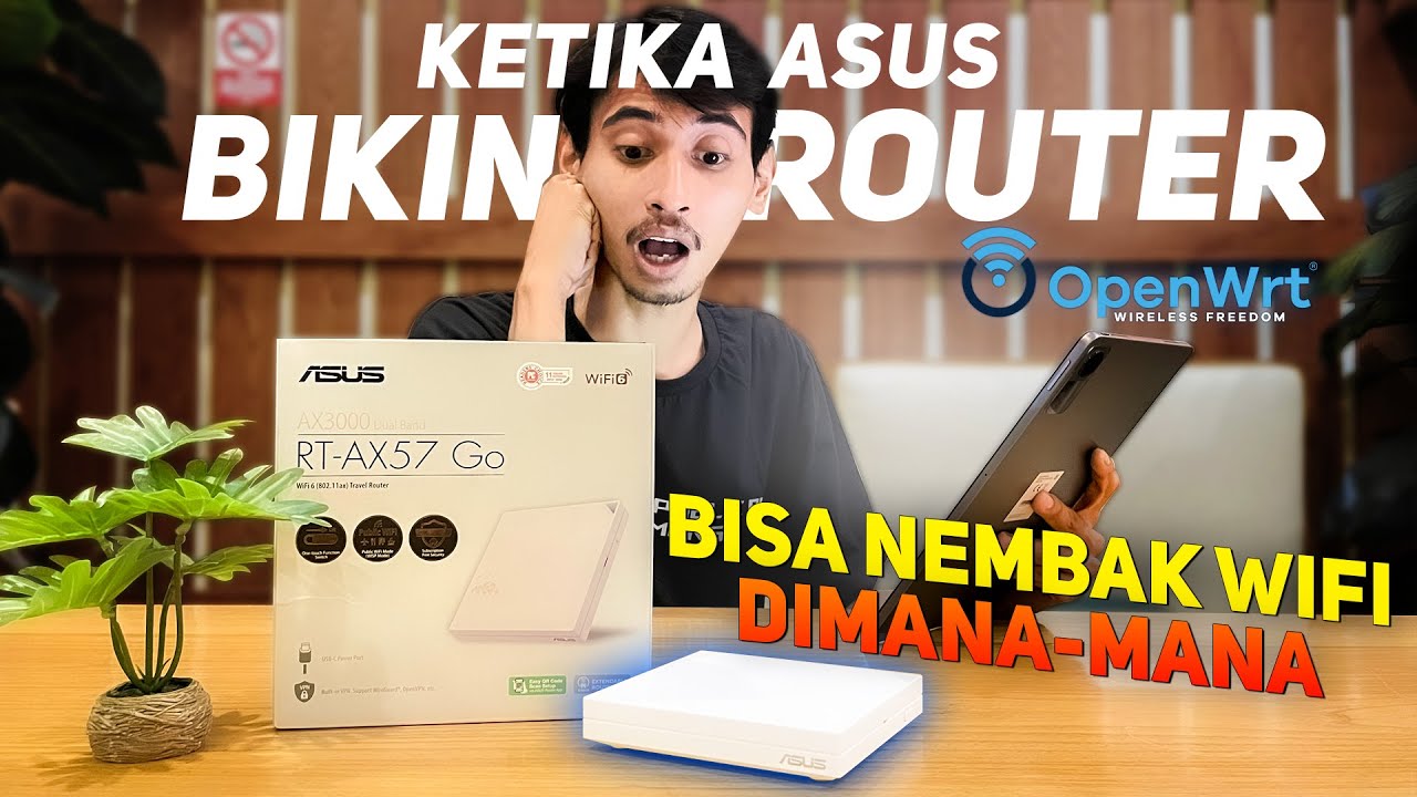 Asus RT-AX57-Go , Router Travel OpenWrt Yang Bisa Dibawa Kemana-mana ...