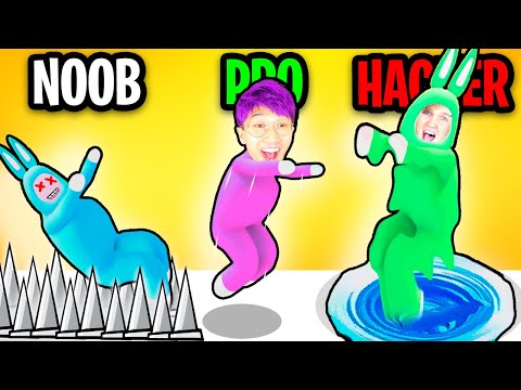 LANKYBOX Playing SUPER BUNNY MAN!? (FUNNY MOMENTS!)