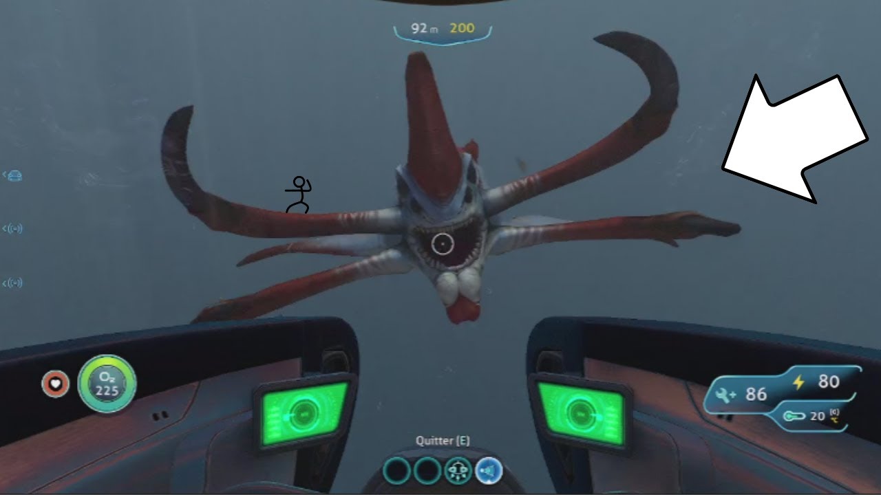Comment Scanner le Reaper Leviathan dans Subnautica - YouTube