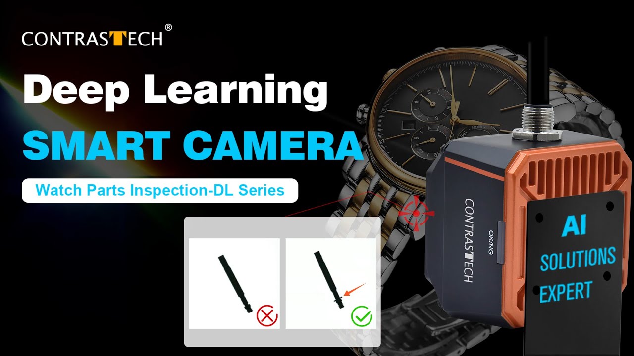 Smart Camera for Precise Watch Component Defect Detection - YouTube