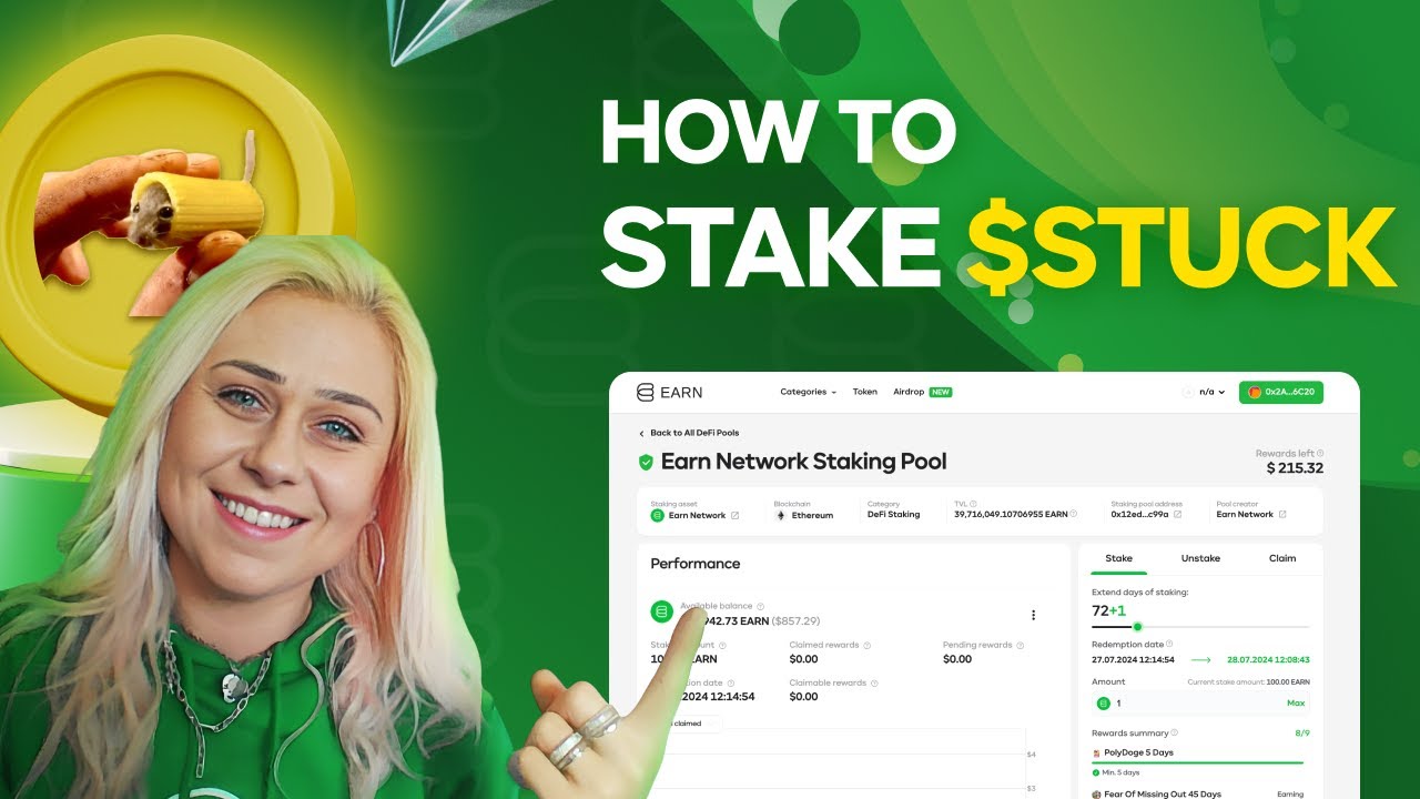 How to Stake Mouse In Pasta ($STUCK) on Earn Network: A Step-by-Step ...