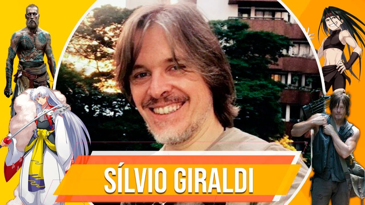 DUBLADOR SÍLVIO GIRALDI | A voz do Sesshoumaru e do Daryl - YouTube