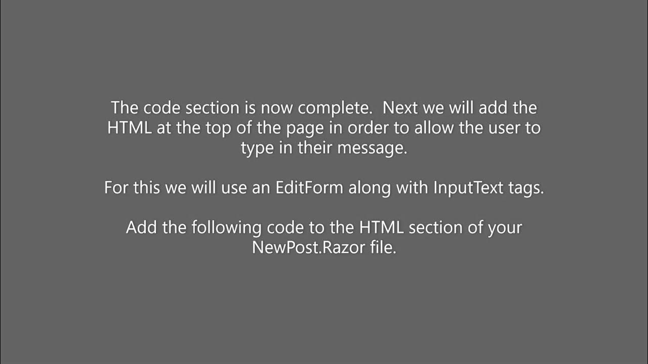 2/5 Using SQLite & Blazor with multiple linked tables Part 2 - YouTube