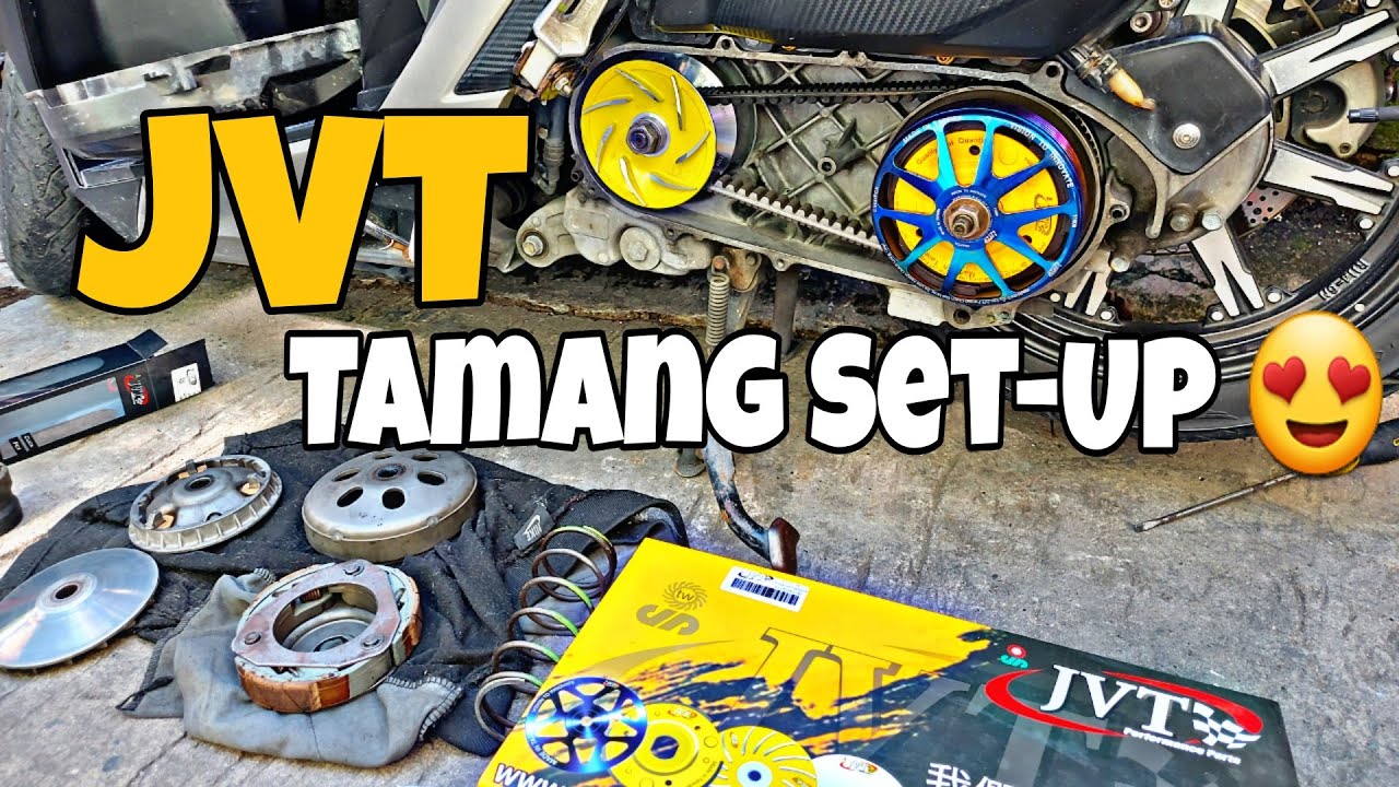 JVT CVT SET TITANIUM | SWABENG ARANGKADA | PANG GILID | HONDA CLICK JVT ...