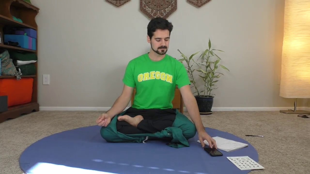 Rectangle Breath with Lotus Wrap and Music. Meditate with Nate - YouTube