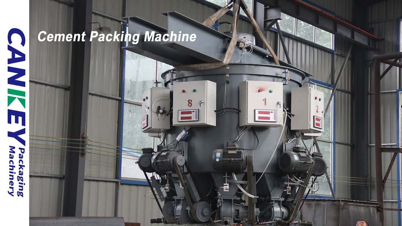 Ventomatic Cement Packing Machine for Sale - YouTube