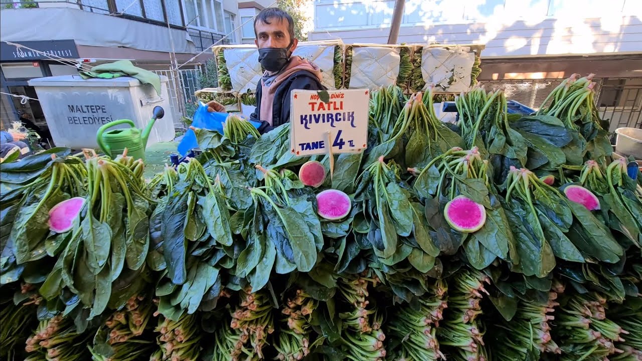 ISTANBUL BAZAAR / MARKET, CHEAP FRUITS AND VEGETABLES IN TURKEY, FAKE ...