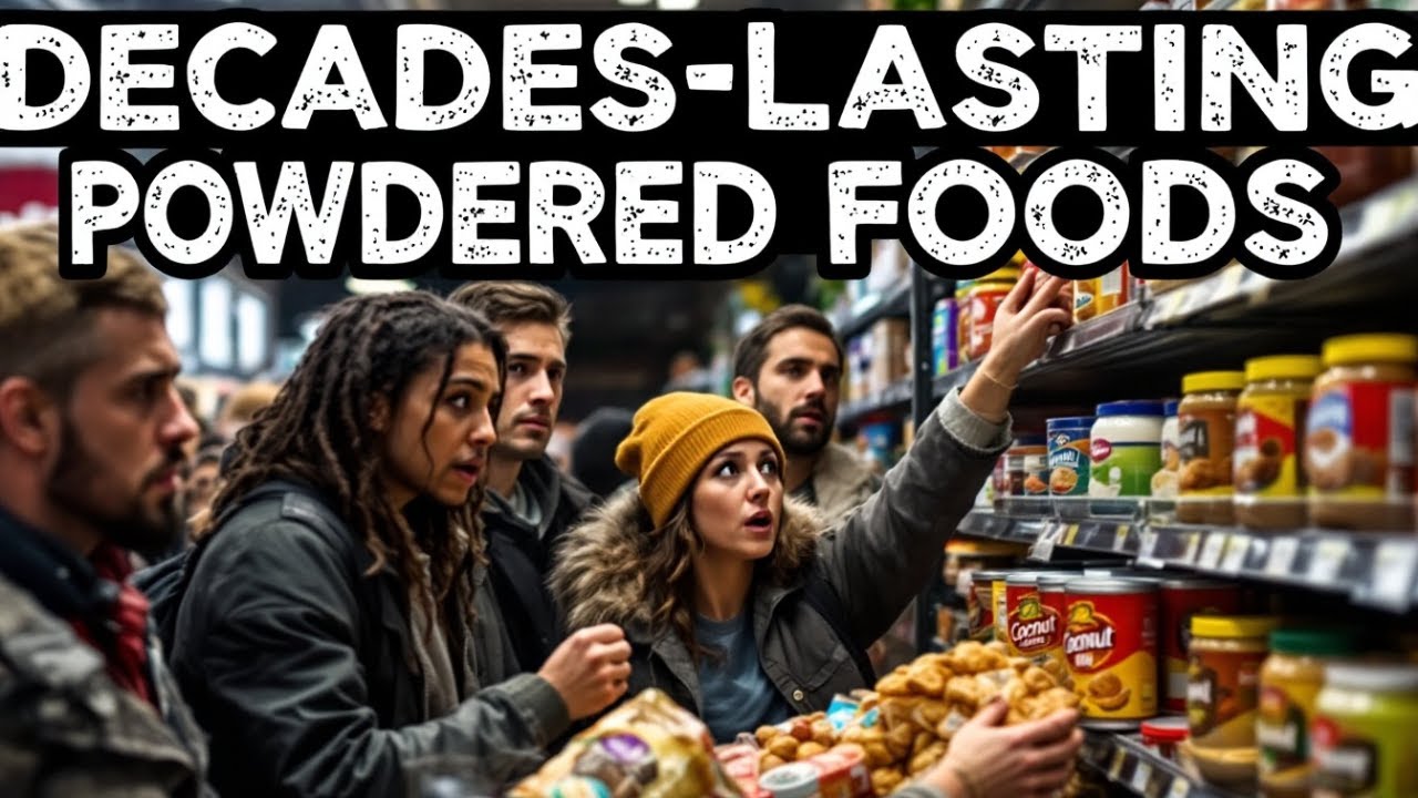 10 Powdered Foods That Will Last for Decades! - YouTube