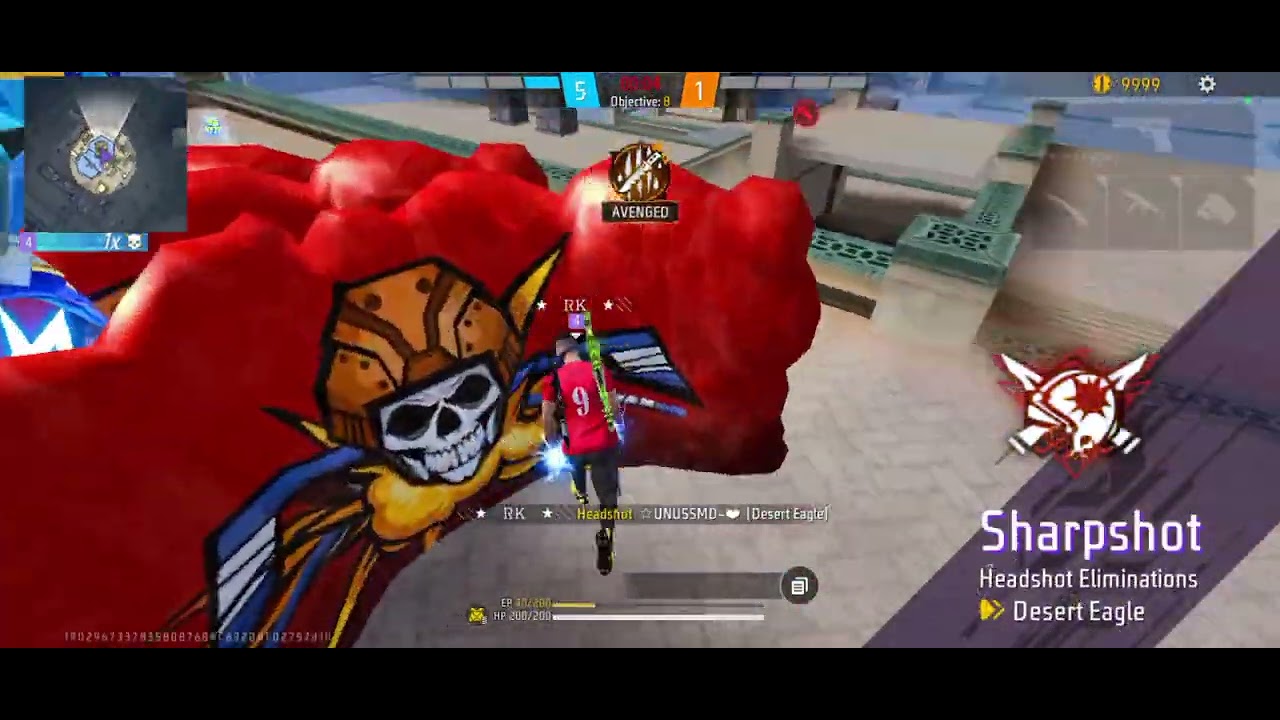 Free fire rk gaming - YouTube