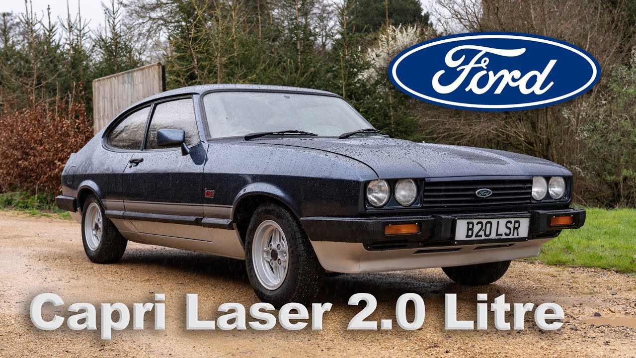 1985 Ford Capri Laser 2 0 Litre - YouTube