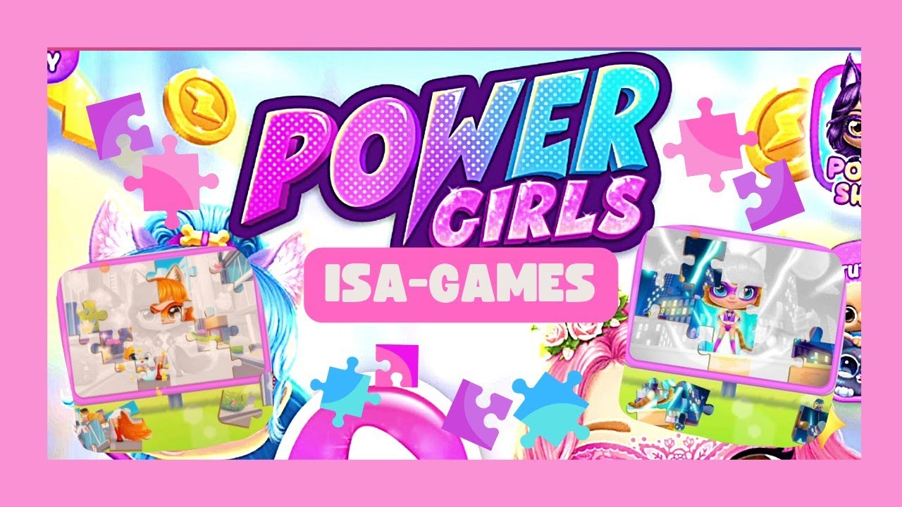 Montando quebra-cabeça com as heroínas (POWER GIRLS-FANTASTIC HEROES ...